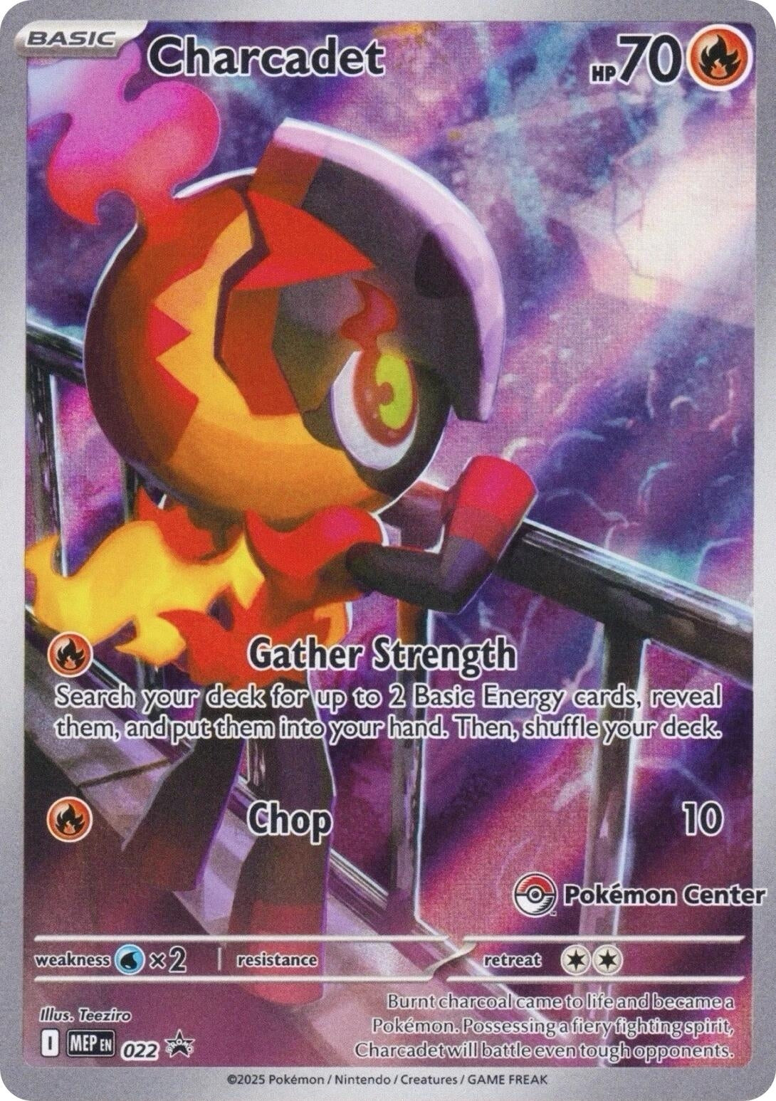 Charcadet - 022 (Pokemon Center Exclusive) (022) (ME: Mega Evolution P