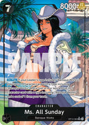 Ms. All Sunday (Alternate Art) (OP14-084) (The Azure Sea's Seven)