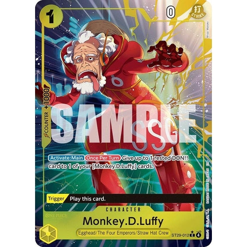 Monkey.D.Luffy (012) (Full Art) (ST29-012) (Starter Deck 29: Egghead)