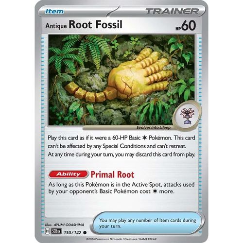 Antique Root Fossil (130/142) [SV07: Stellar Crown]