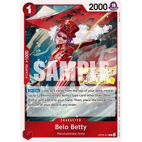 Belo Betty (Judge Pack Vol. 3) (OP05-015) [One Piece Promotion Cards]