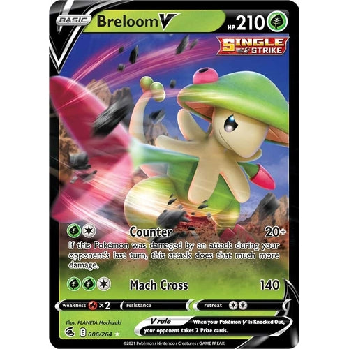 Breloom V (006/264) (SWSH08: Fusion Strike)