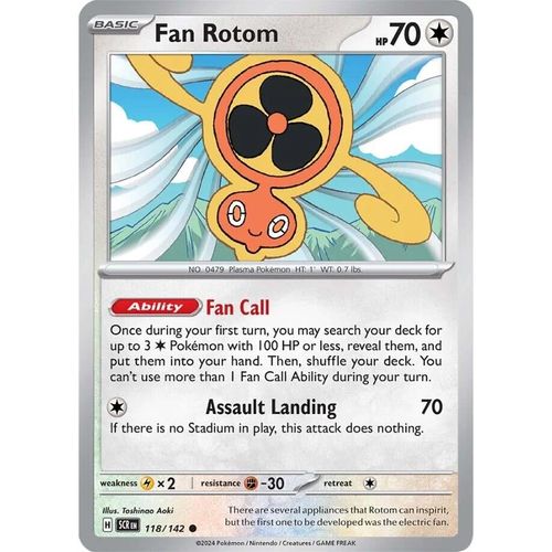 Fan Rotom (118/142) [SV07: Stellar Crown]