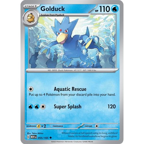 Golduck (055/165) [SV: Scarlet & Violet 151]
