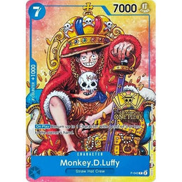 Monkey.D.Luffy (2nd Anniversary Stamped Promo) (P-043) [One Piece Prom