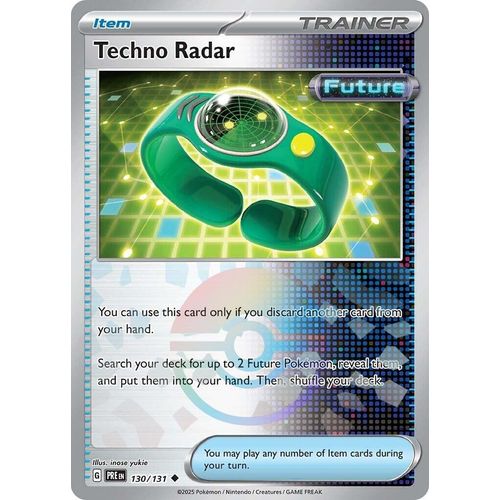Techno Radar (Poke Ball Pattern) (130/131) [SV: Prismatic Evolutions]