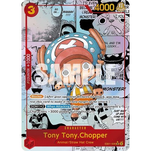 Tony Tony.Chopper (Alternate Art) (Manga) (EB01-006) [Extra Booster: M