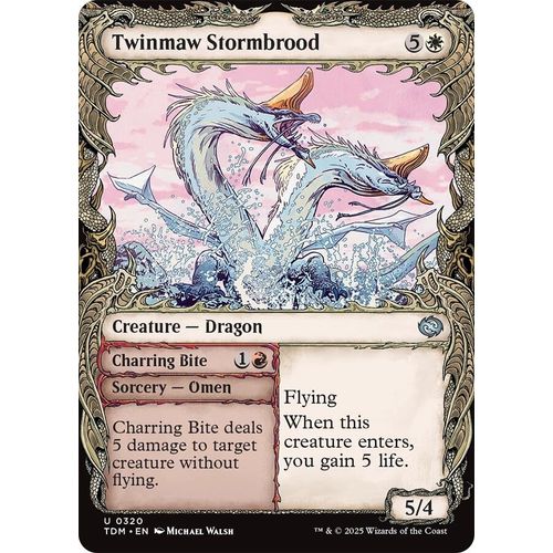 Twinmaw Stormbrood (Showcase) (320) (Tarkir: Dragonstorm)
