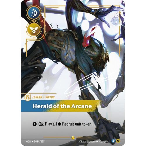 Viktor - Herald of the Arcane (Alternate Art) (308*/298) (Origins)